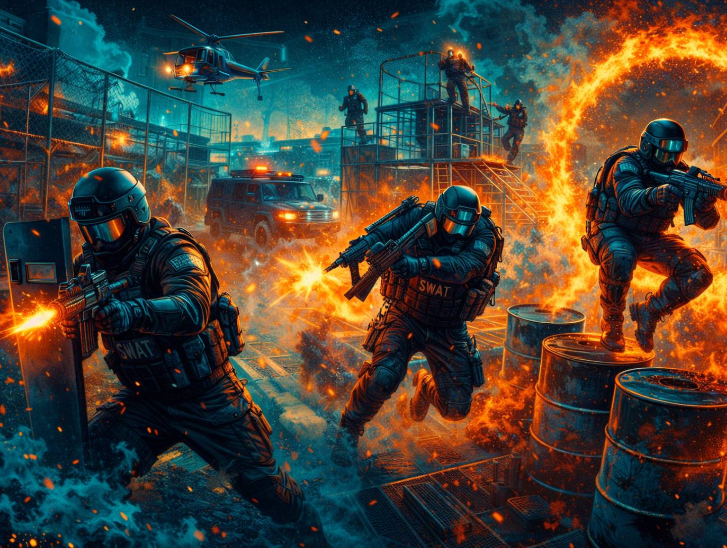 Kazakhstan Police Dominate UAE Swat Challenge 2026 in Dubai: Results ...